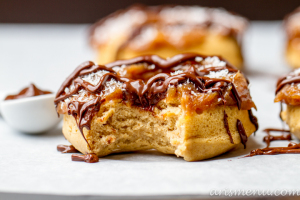 Samoas Donuts {vegan} - Ari's Menu