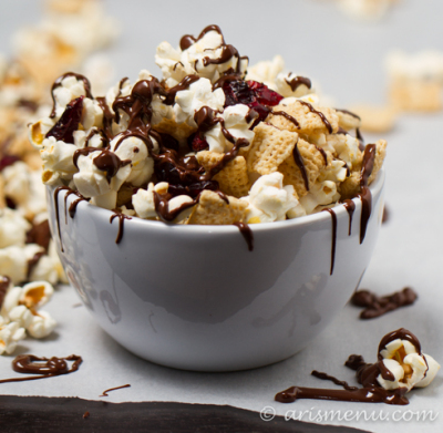 Dark Chocolate Cranberry Snack Mix - Ari's Menu
