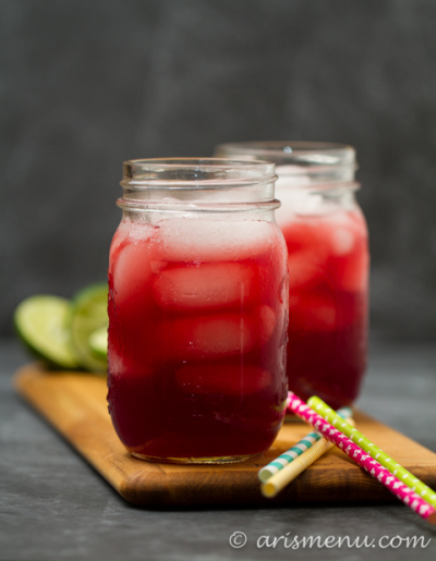 Tart Cherry Lime Elixir - Ari's Menu
