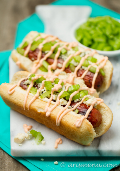 Buffalo Hot Dogs - Ari's Menu